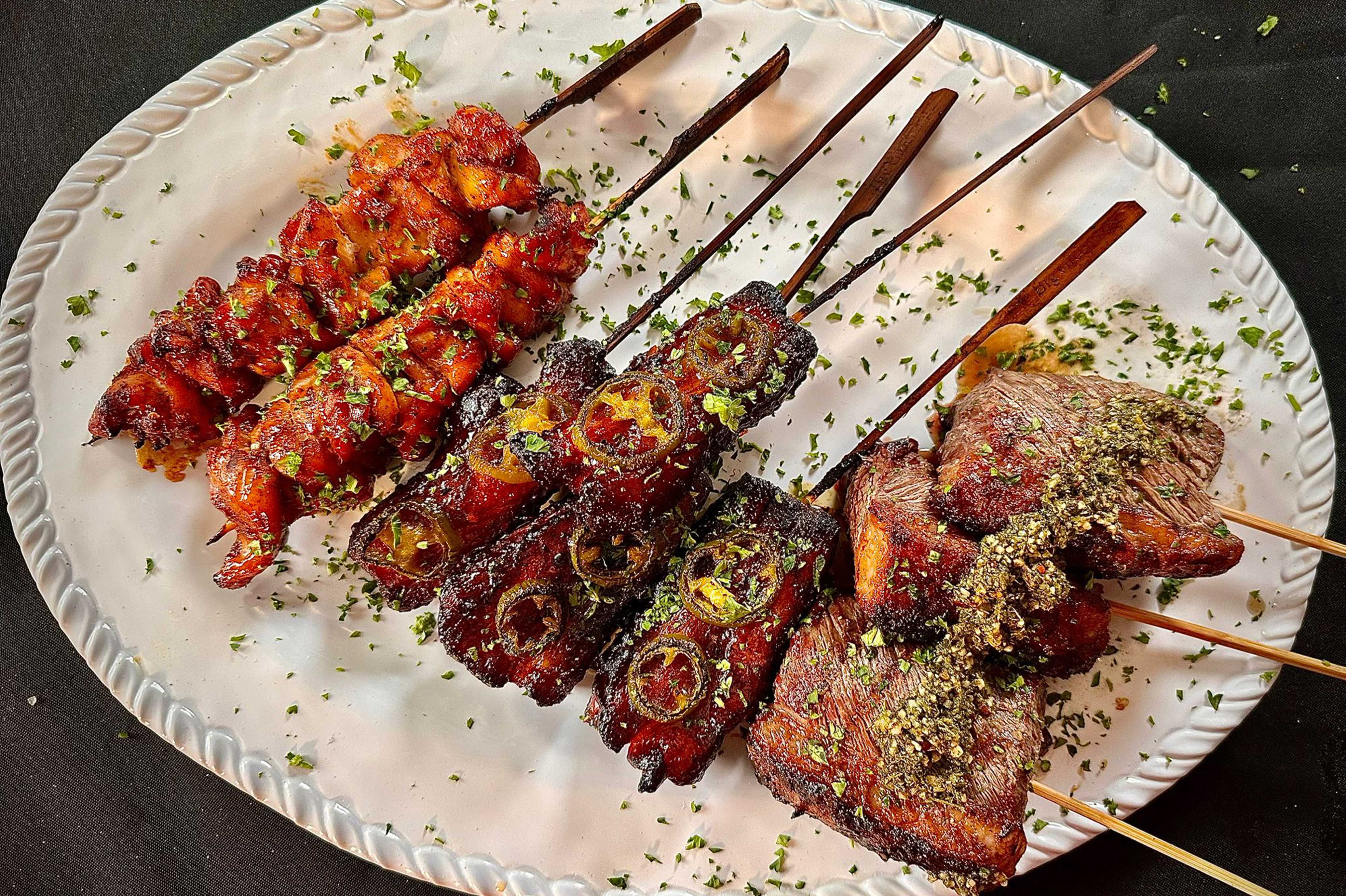 Meat On A Stick For New Years – FogoCharcoal.com