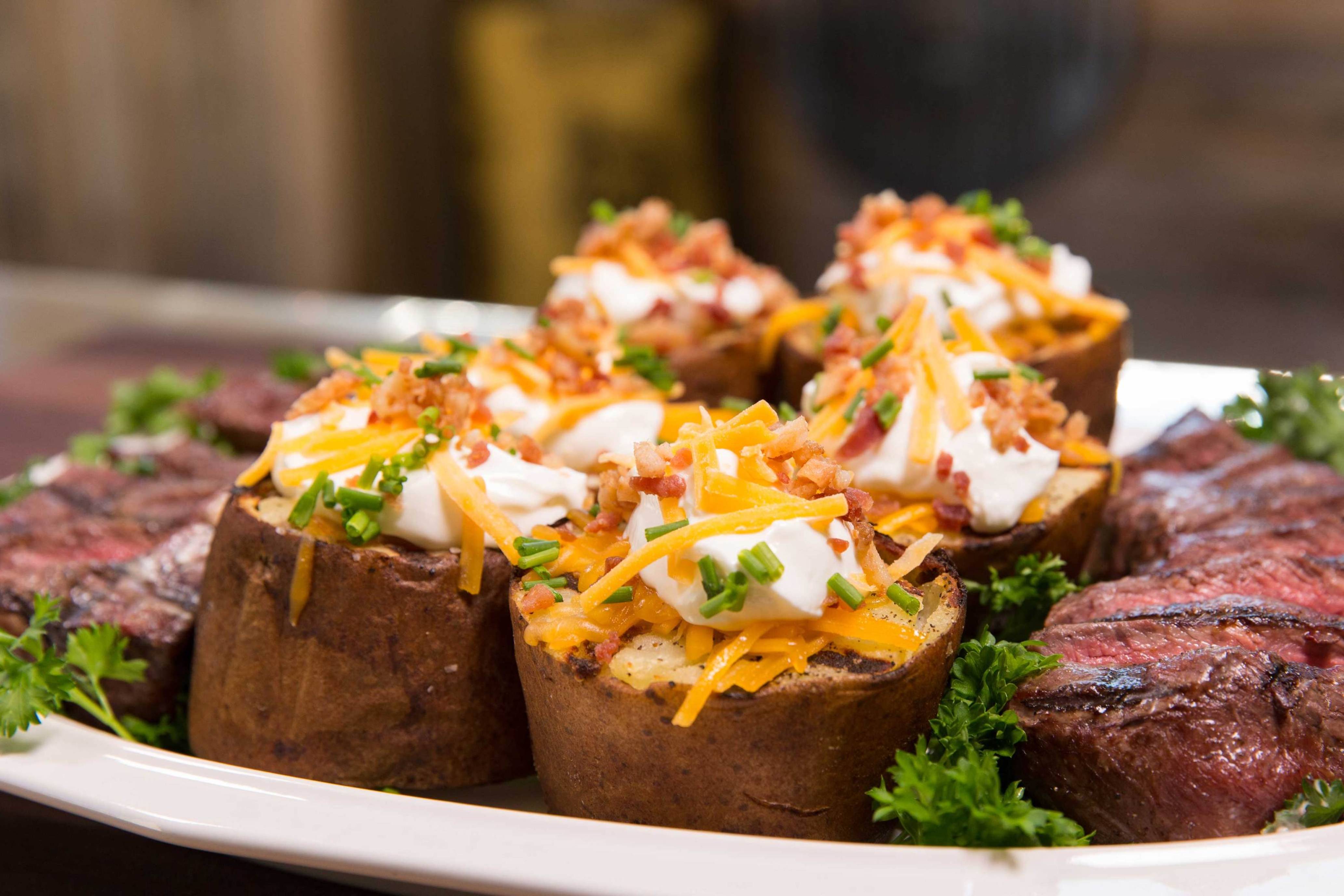 Grilled & Loaded Baked Potato – FogoCharcoal.com