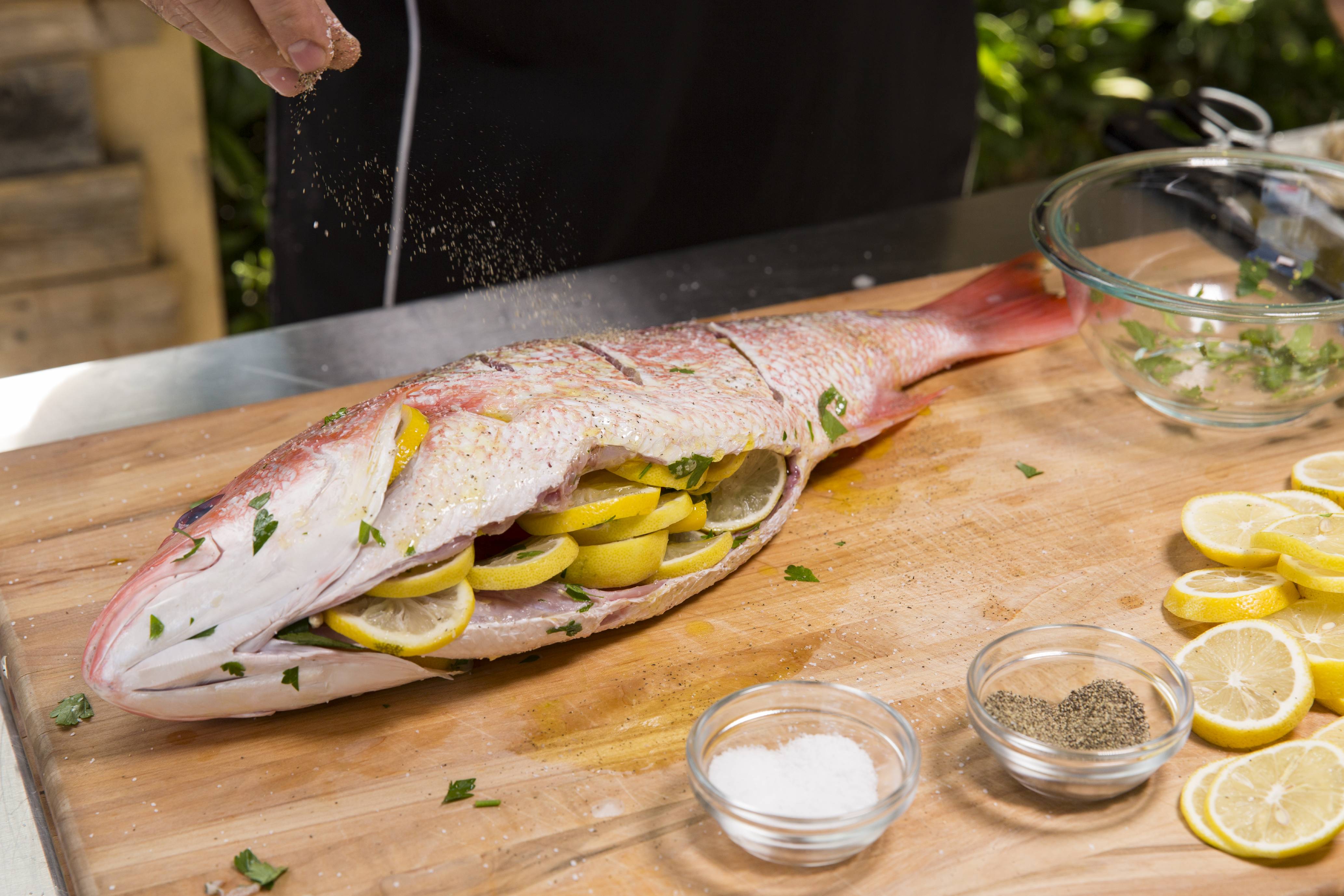 Fiery Grilled Red Snapper – FogoCharcoal.com