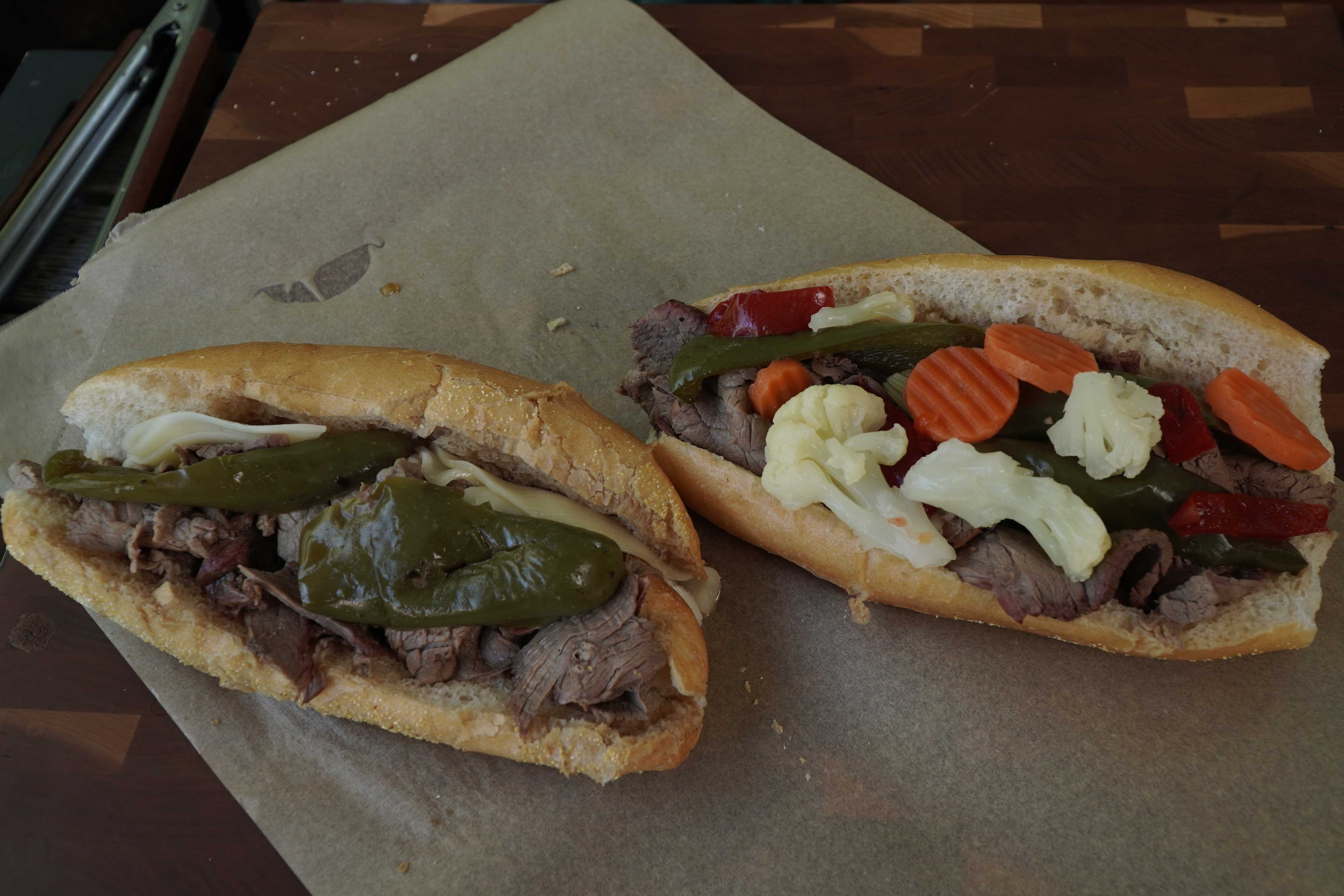 Italian Beef Combo Sandwich
